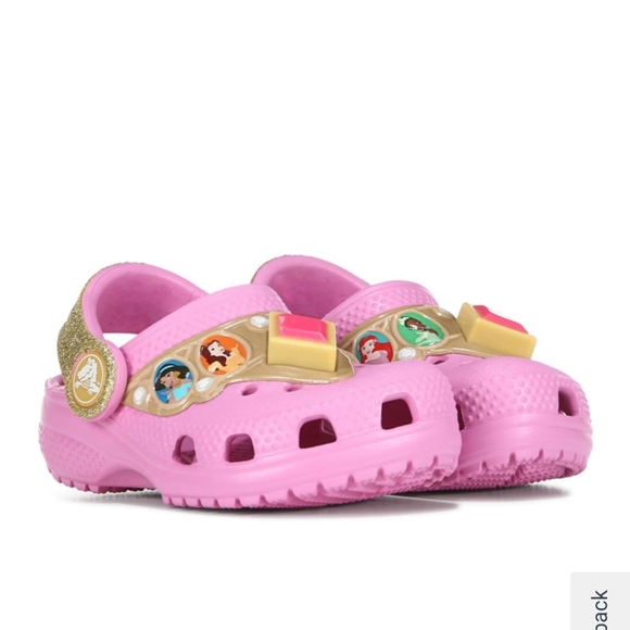 CROCS | Shoes | New Child Crocs Disney Princess Light Up Clogs ...